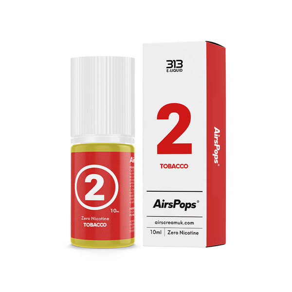 NO. 02 TOBACCO - AirsPops 313 E-LIQUID 10ml – AIRSCREAM NZ