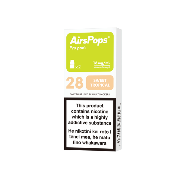 NO. 28 SWEET TROPICAL - AirsPops Pro Pods 2ml – AIRSCREAM NZ