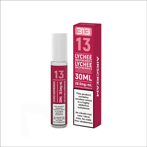 NO. 13 LYCHEE RASPBERRIES- AirsPops 313 E-LIQUID 30ml – AIRSCREAM NZ